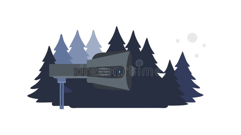 Forest with Hidden Structure Mysterious Environment Vector, Vector ...