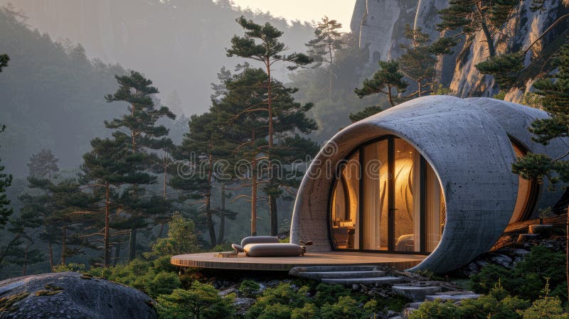 Forest Idyll: a Unique Creative Cabin in the Forest, Every Element of ...