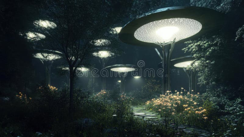 Forest Illumination, Walk through Enchanted, Ethereal Glowing Lights ...