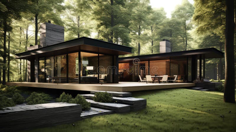 Forest l house stock image. Image of shaped, ceiing - 383497835