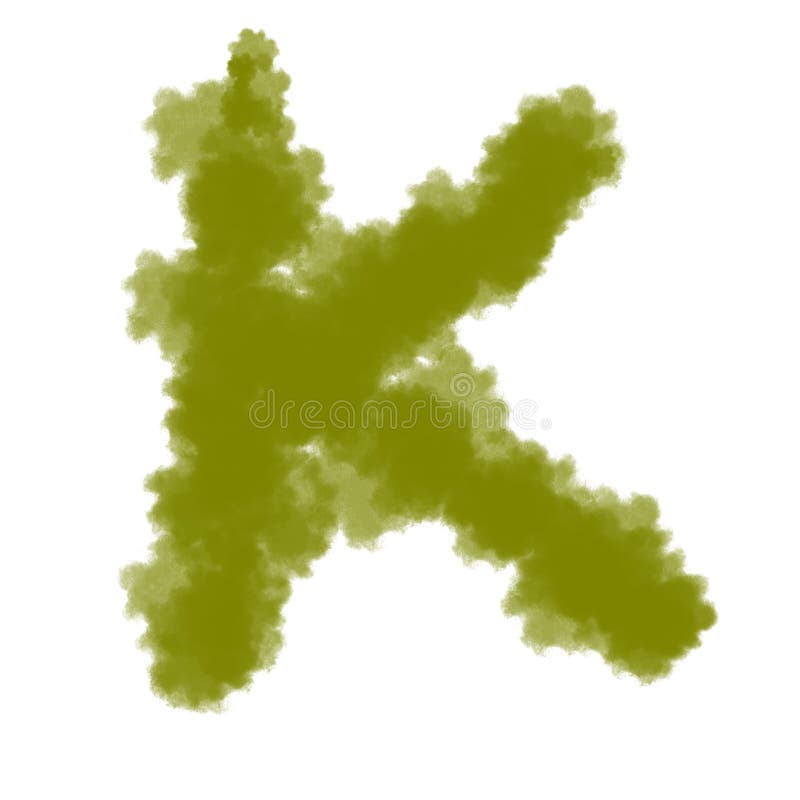 Forest letter k stock illustration. Illustration of sunlight - 278278216