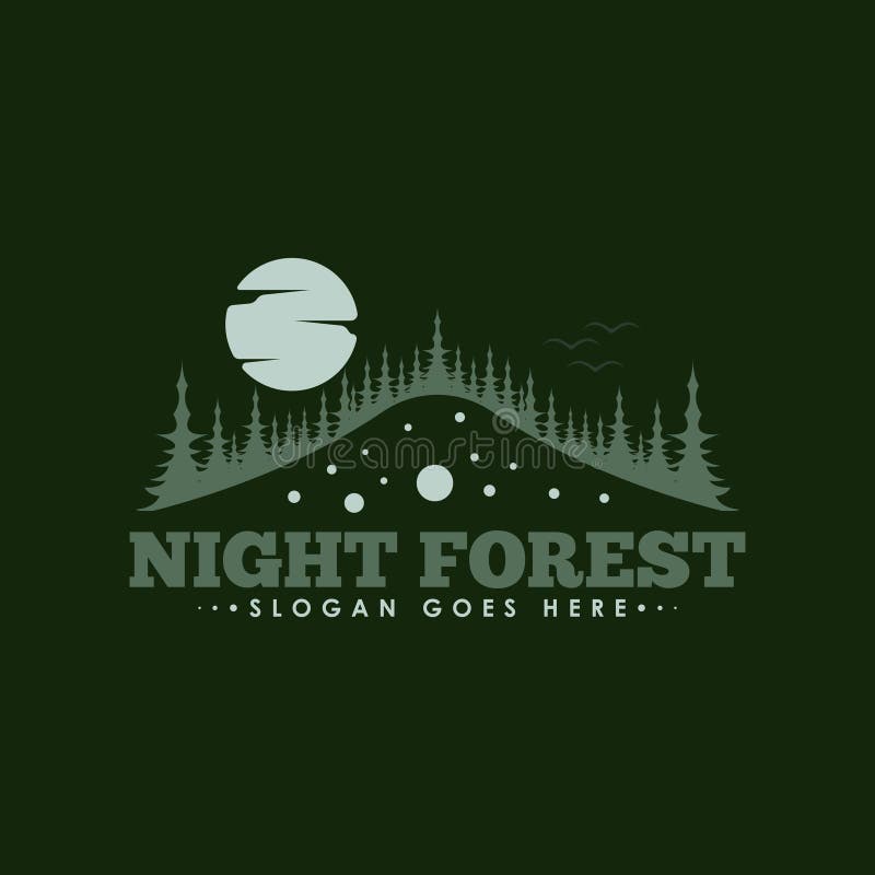 Forest Logo Vector. Forest Logo Template. Outdoor Logo Stock ...