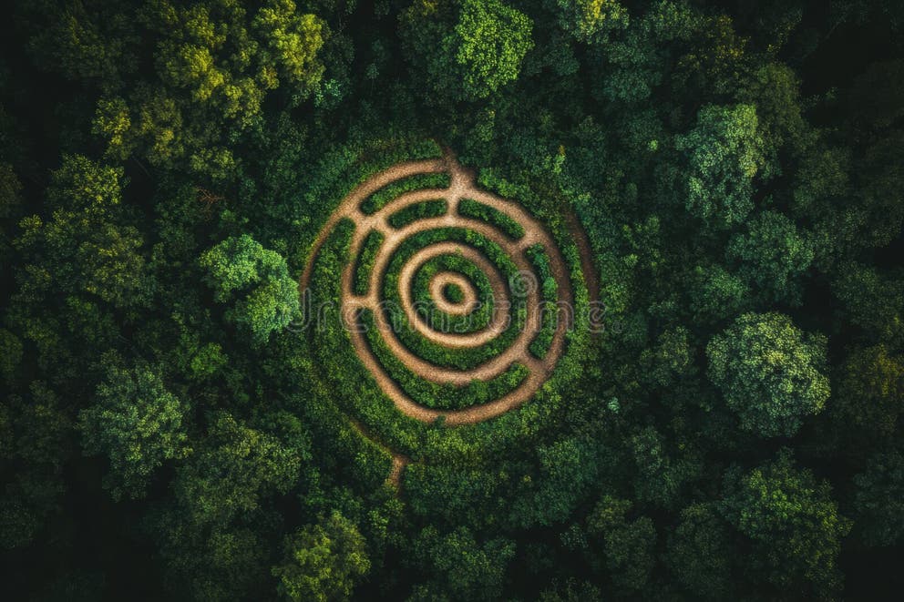 Forest Maze Pathways Create a Unique Navigation Experience among ...