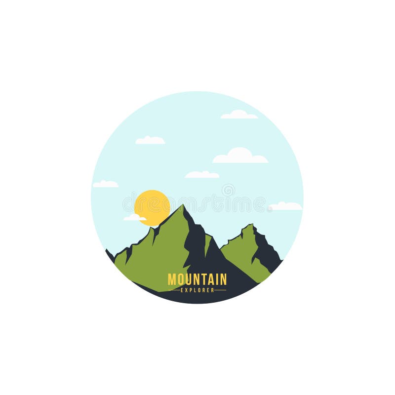 Forest, Mountain Adventure, Explorer Badge Vector Design Logo, Sign ...