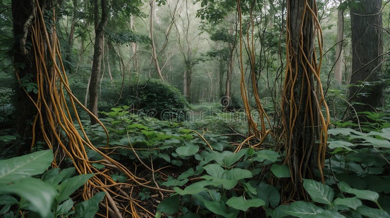 Forest Overrun by Invasive Vines Showcases Effects of Climate Change on ...