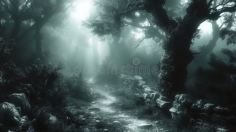 Forest Paths, Lost in Thick Thickets, Like the Path To Unknown Lands ...