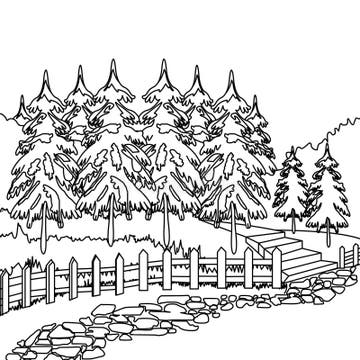 Pathway Sketch Stock Illustrations – 751 Pathway Sketch Stock ...