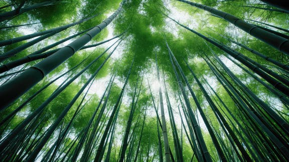 Forest pattern bamboo stock photo. Image of straight - 321308066