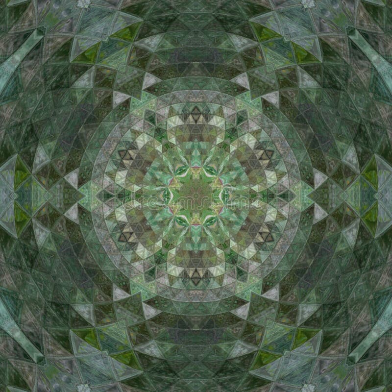 Forest Pine Trees Abstract Art Stock Illustration - Illustration of ...