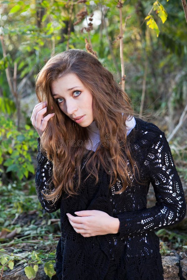 Forest portrait stock photo. Image of park, pretty, standing - 22014946