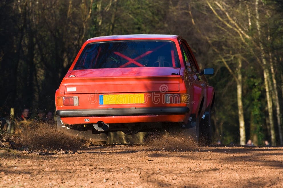 Forest Rally Stage stock photo. Image of performance, races - 5936600