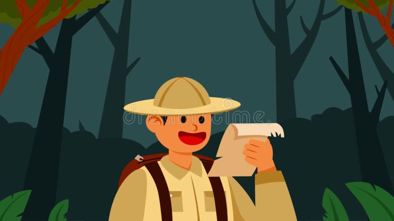 Forest Ranger Looking On Map Stock Video Video Of Footage Ranger 310644395
