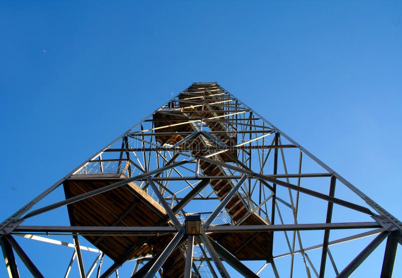 Forest Ranger tower stock photo. Image of stair, tower - 337854