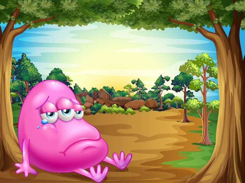 Forest Monster stock illustration. Illustration of forest - 32431003