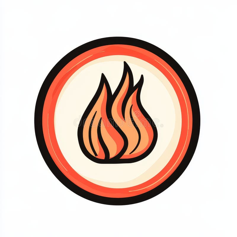 Forest Safety Labels in Remote Areas Indicate that Campfires and Wood ...