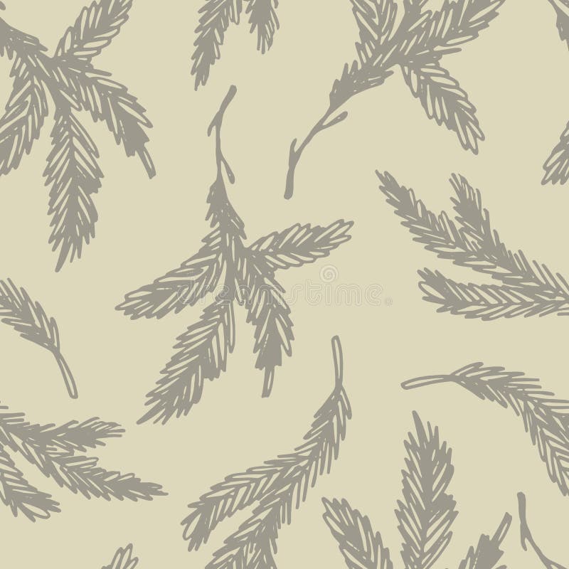 Forest seamless pattern stock vector. Illustration of design - 52303976