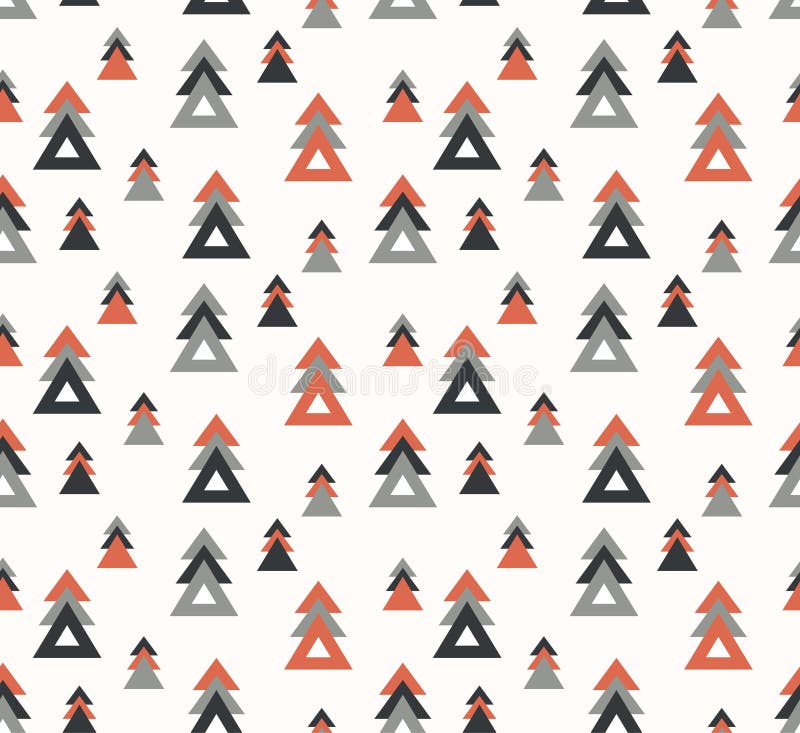 Forest seamless pattern stock vector. Illustration of design - 53603224