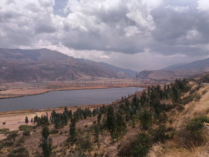 Forest and lagoon stock photo. Image of creek, land - 126748168