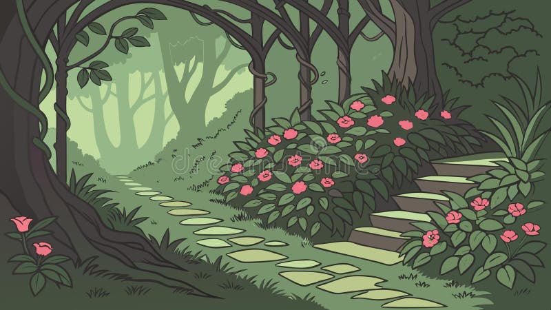 Forest Steps Leading To a Hidden Path, an Enchanting Nature Trail ...