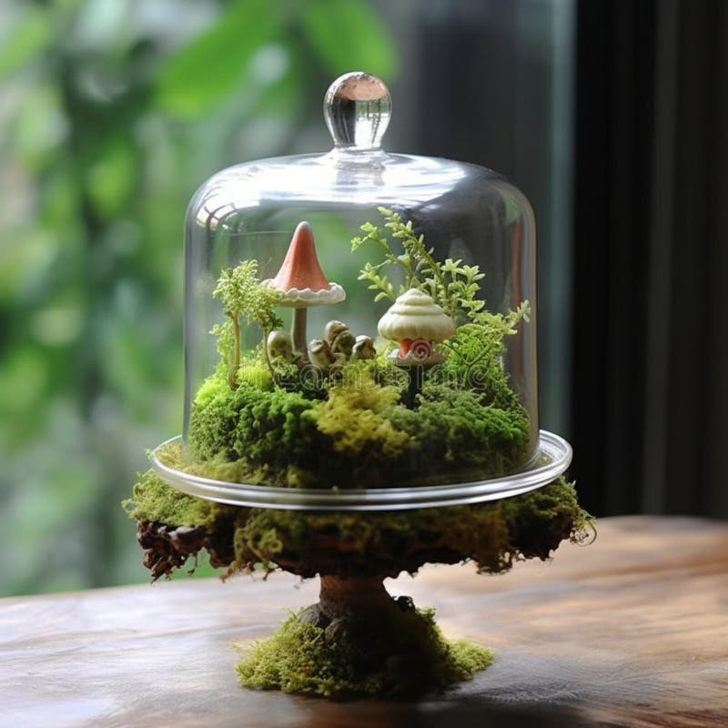 Terrarium Dome Stock Illustrations – 72 Terrarium Dome Stock ...