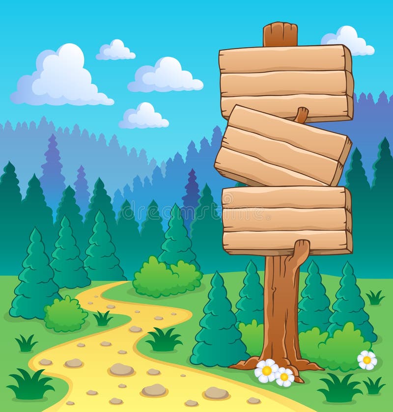 Wood Sign stock vector. Illustration of plank, grain, rustic - 1726507