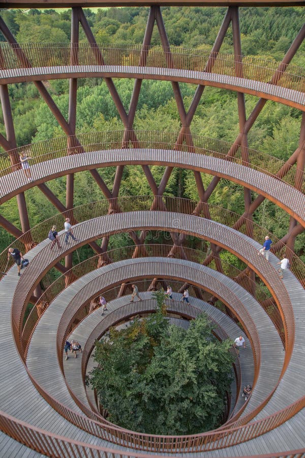 The Forest Tower at Gisselfeld Editorial Photography - Image of tower ...