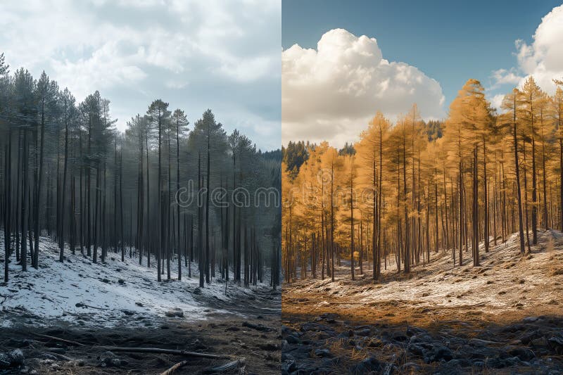 Forest Transformation from Devastation To Thriving Ecosystem in One ...