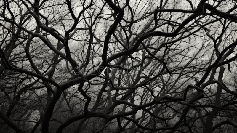 Forest tree branches stock image. Image of leafy, undergrowth - 369281447