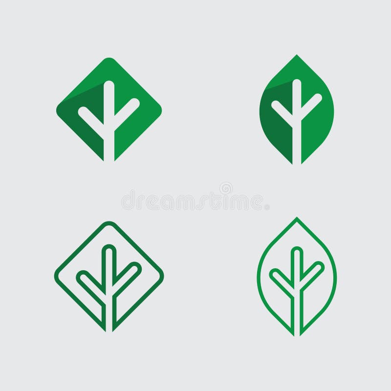 Forest Tree and Natural Plant Emblem Design for Conservation NGO and ...