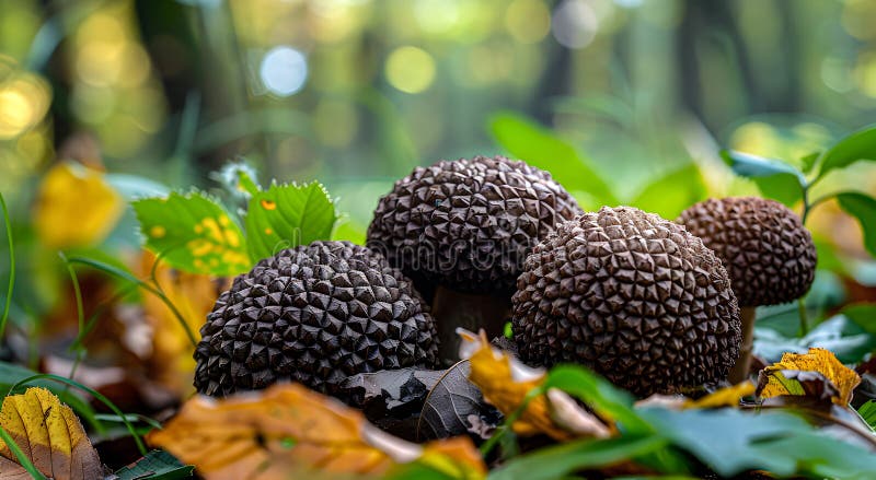 Forest Truffle. a Natural Food Mushroom Stock Photo - Image of favor ...
