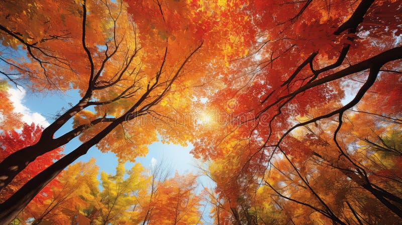 Forest w leaf stock image. Image of light, dense, leaves - 383439607