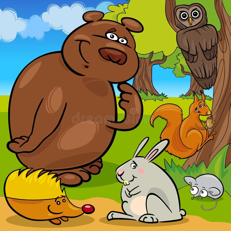 32+ Animals cartoon group illustration wild Free Stock Photos ...