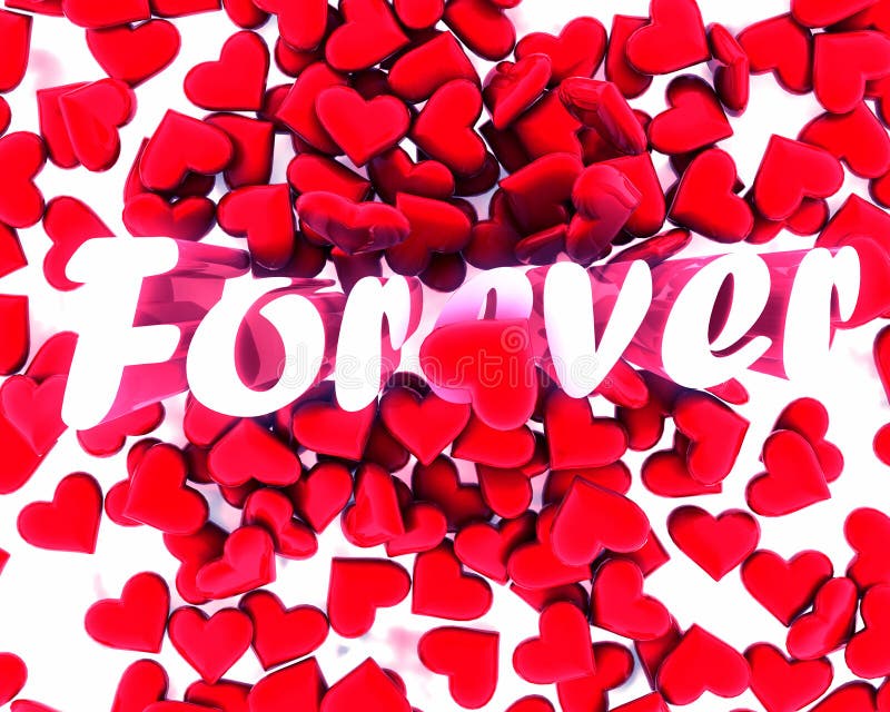 Forever stock illustration. Illustration of relationship - 12864134