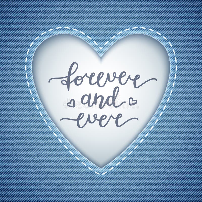 Forever and ever stock illustration. Illustration of watercolor - 100678317