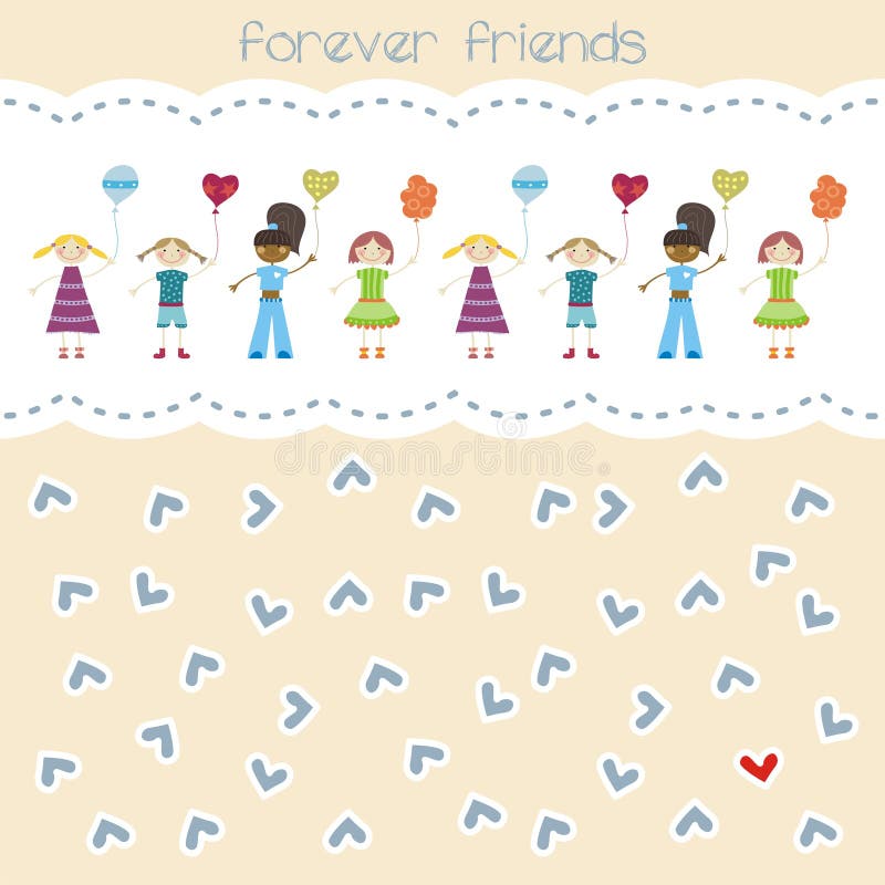Best Friends Forever Sketchy Notebook Doodles Stock Vector ...