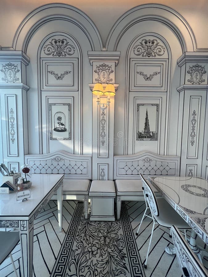 Forever Rose Cafe at BoxPark in Dubai, UAE Editorial Image - Image of ...