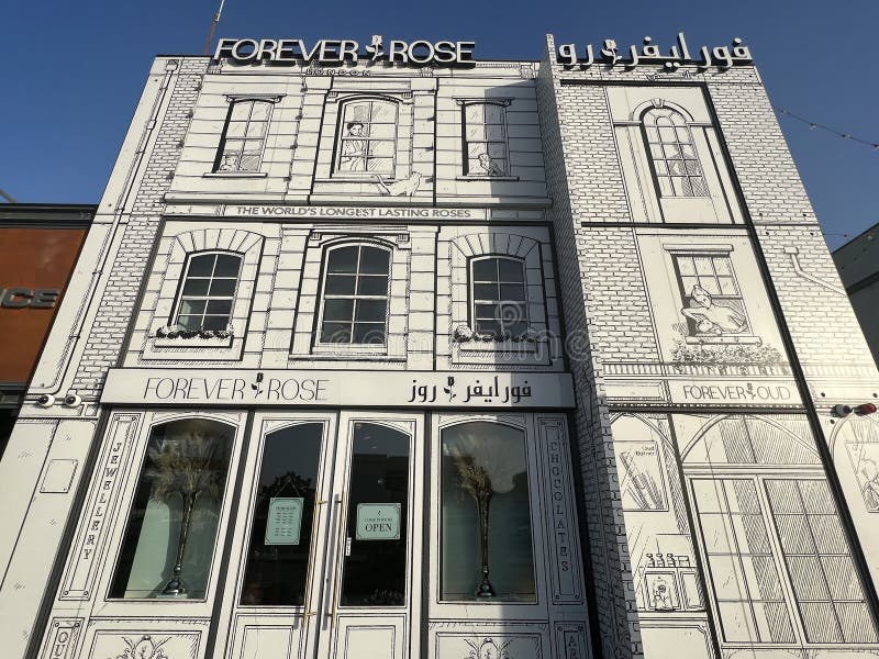 Forever Rose Store at BoxPark Development in Dubai, UAE Editorial ...