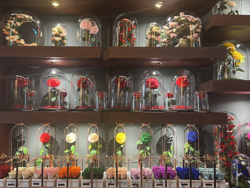 Forever Rose Store at BoxPark Development in Dubai, UAE Editorial Stock ...