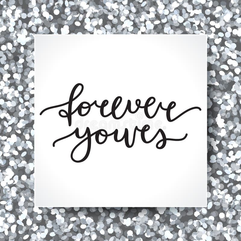 Forever Yours Stock Illustrations – 126 Forever Yours Stock ...