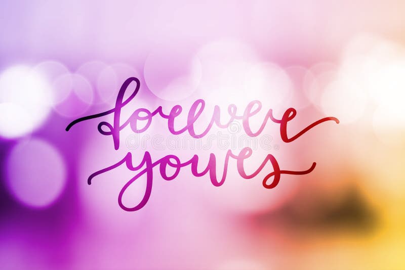 Forever Yours Stock Illustrations – 126 Forever Yours Stock ...