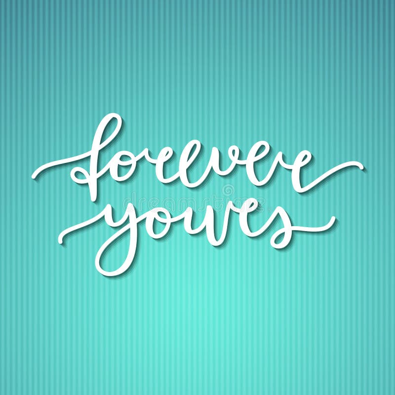 Forever Yours Stock Illustrations – 125 Forever Yours Stock ...