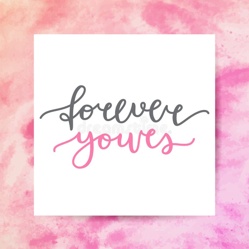 Forever Yours Stock Illustrations – 126 Forever Yours Stock ...