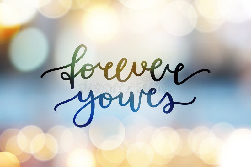 Forever Yours Stock Illustrations – 125 Forever Yours Stock ...