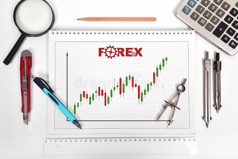Forex chart editorial stock photo. Image of document - 51724023
