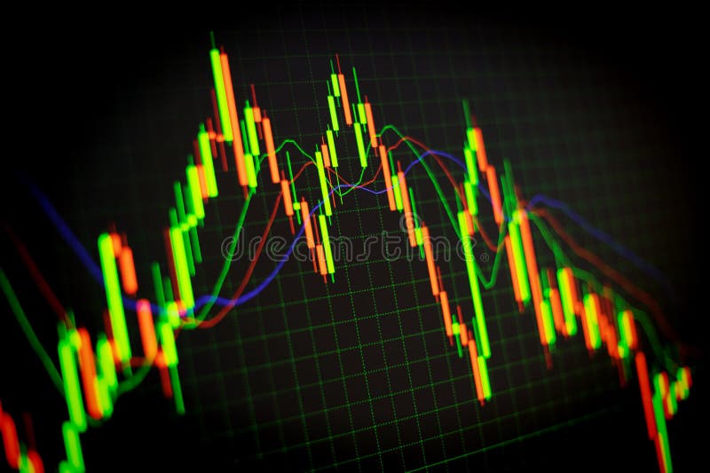 Forex Stock Market Chart. Business Graph Background. Going Up Stock ...