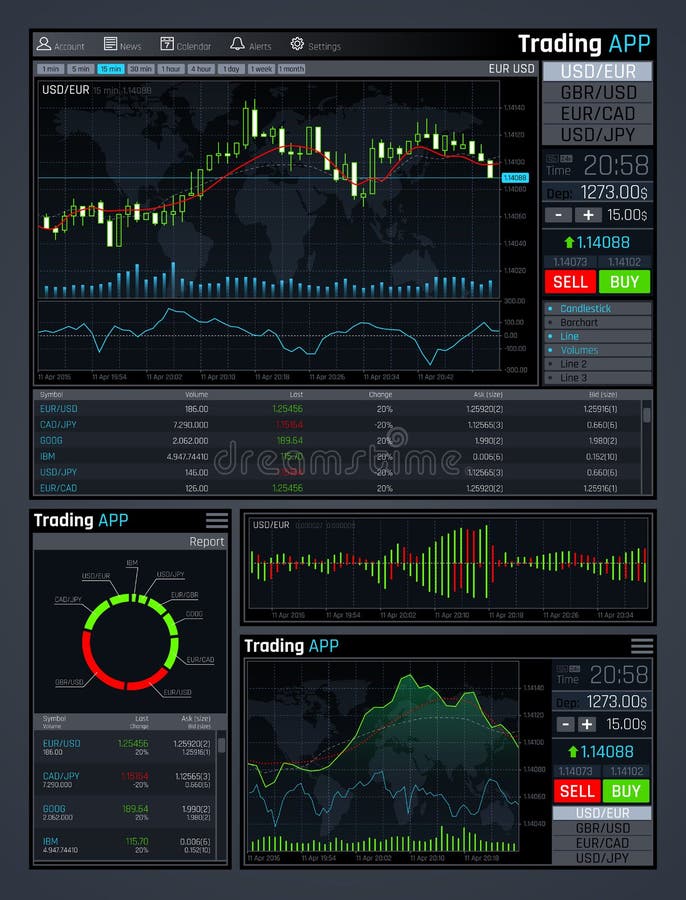 Visual Data Graphics. Control Admin Panel with Charts Column Diagrams ... Visual Data Graphics. Control Admin Panel with Charts Column Diagrams ...