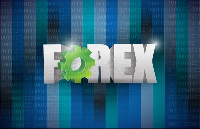 Forex Sign Illustration Design Editorial Stock Image - Illustration of ...