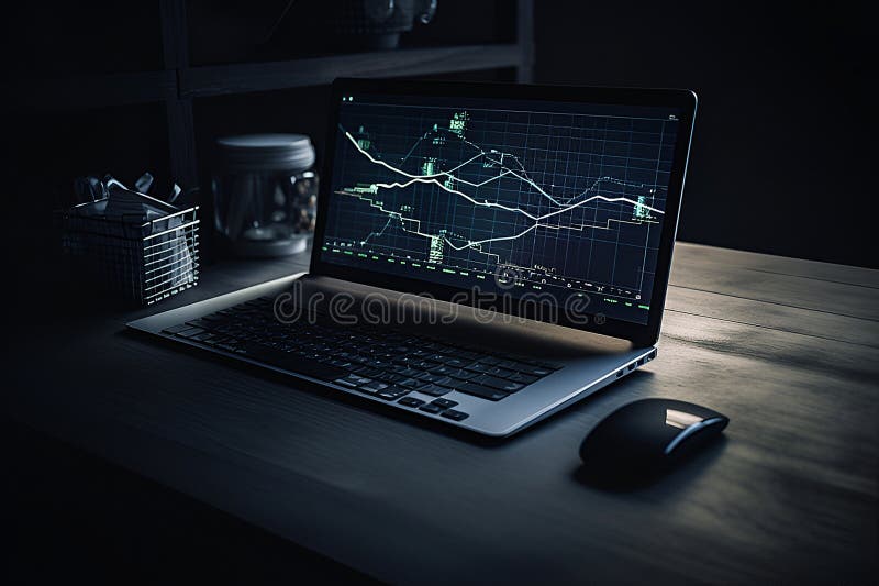 Forex Trade Market and Development Concept. Multi Exposure of Virtual ...