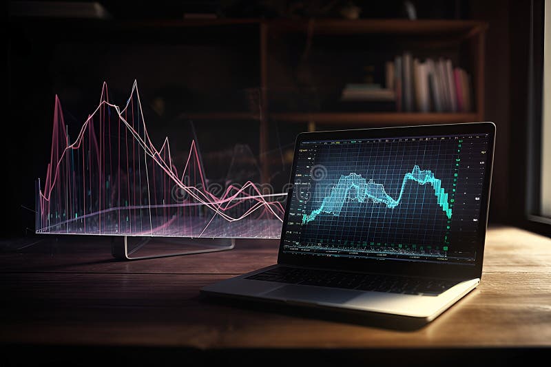 Forex Trade Market and Development Concept. Multi Exposure of Virtual ...