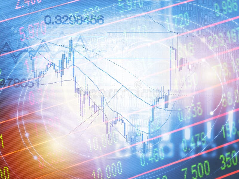 Forex Trading Technical Analysis Concept Stock Illustration ...